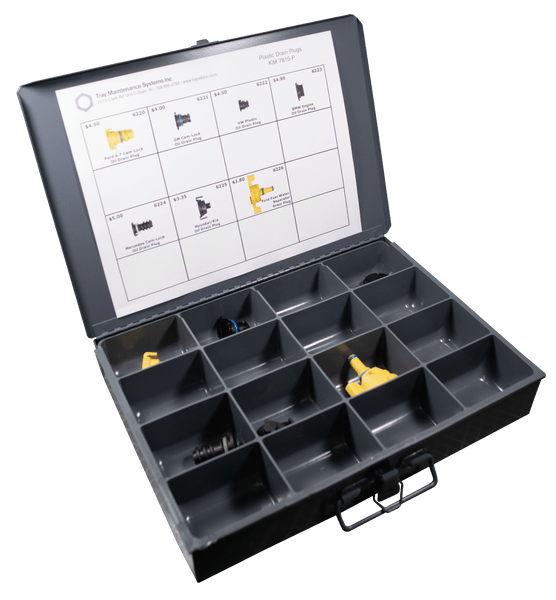 Plastic Drain Plug Assortment – Tray Maintenance Systems, Inc.
