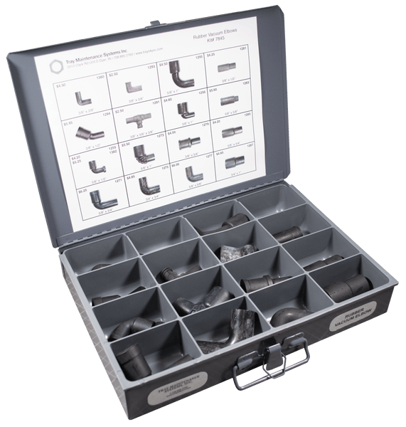 Rubber Vacuum Elbow Assortment – Tray Maintenance Systems, Inc.