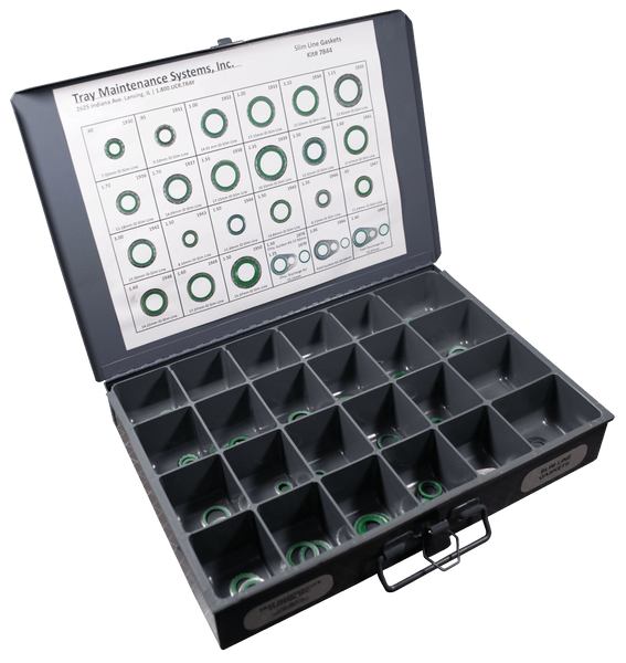 Slim Line Sealing Washer Assortment – Tray Maintenance Systems, Inc.